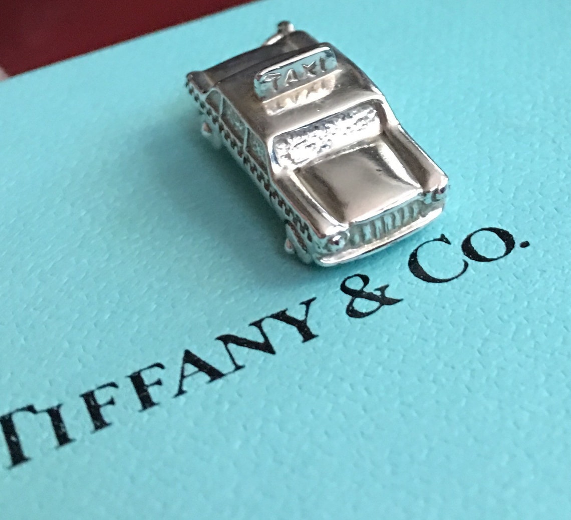 Vintage Tiffany & Co Sterling New York Taxi Cab Charm Retired - Etsy