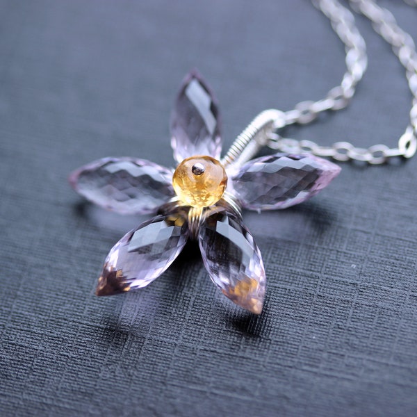 Wire Wrapped Flower - Etsy