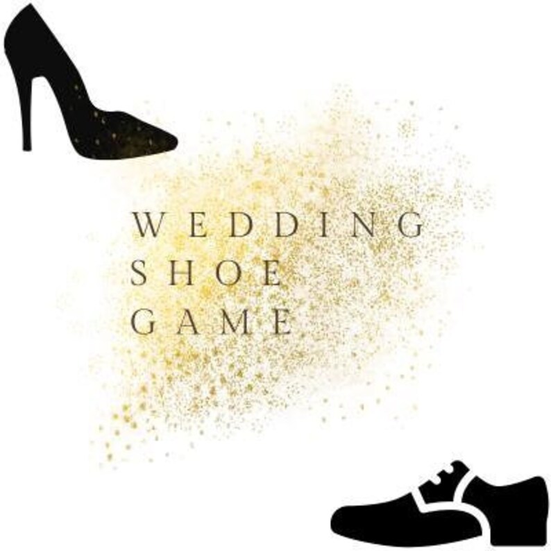 Wedding Shoe Game | Printable Bridal Shower Game | Bachelorette Party ...