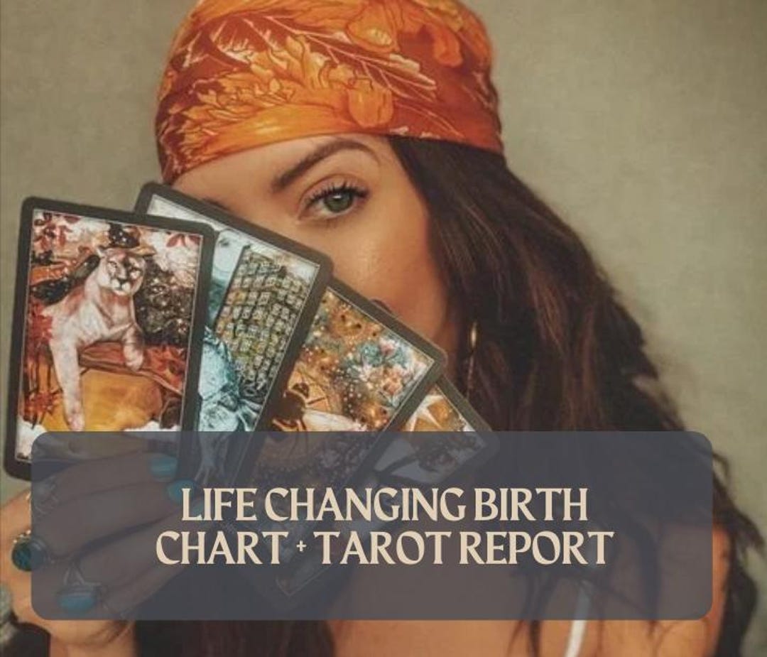 Birth Chart Forecast Tarot Spread Astrology Readings, Natal Chart ...