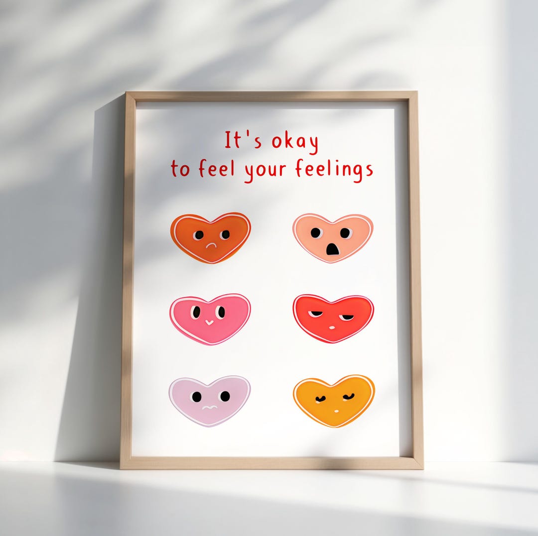 It's Okay to Feel Your Feelings | School Counselor Office Poster ...