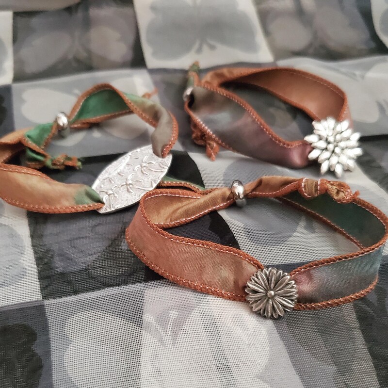 Ribbon Bracelet - Etsy