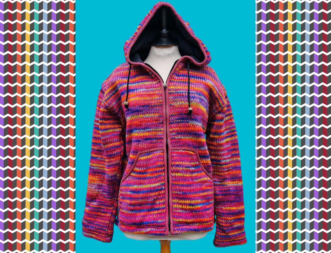 Hippy Festival Nepal Nepalese Boho Bohemian Hippie Yak Wool Woollen ...