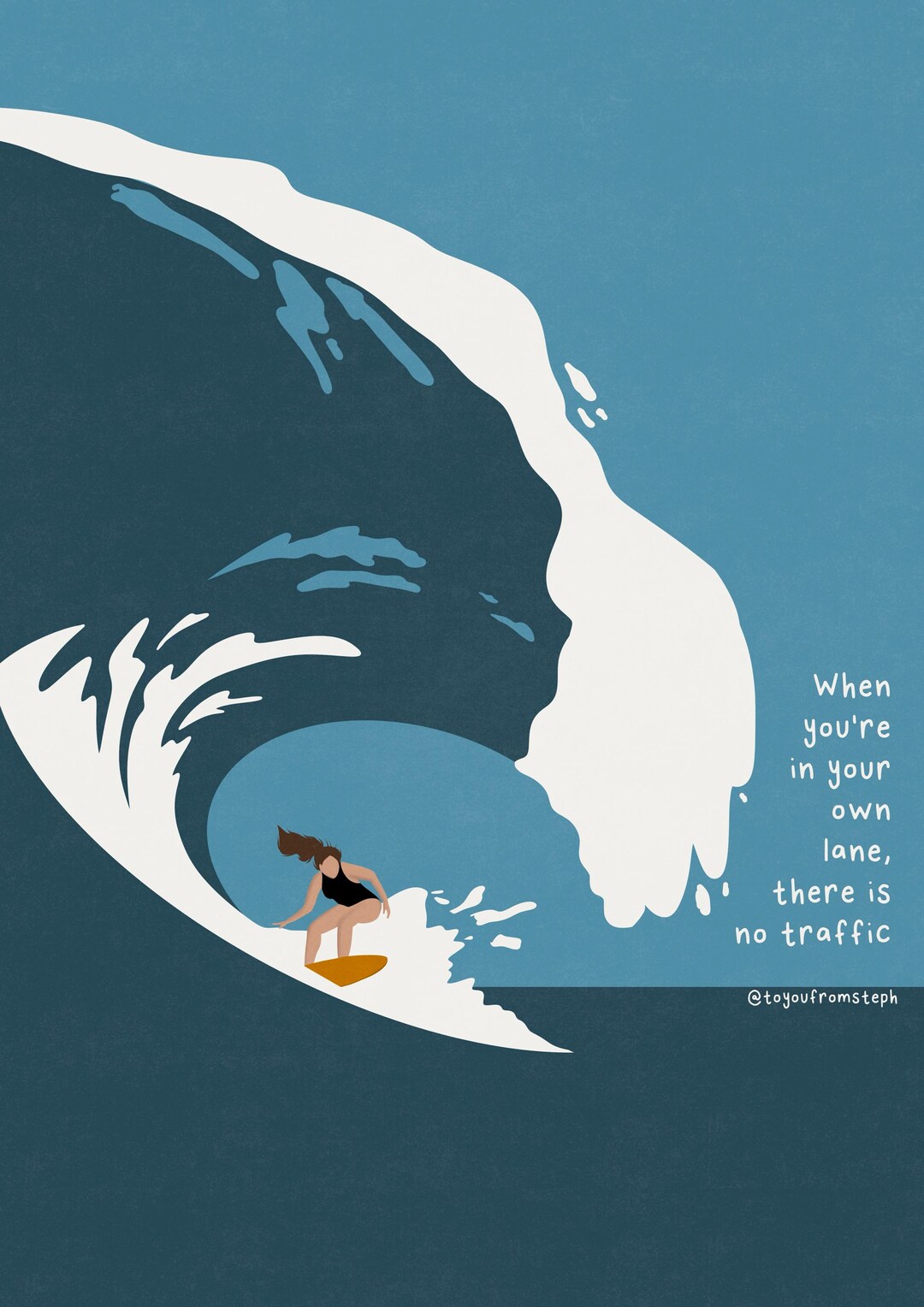 No Traffic Art Print - Etsy