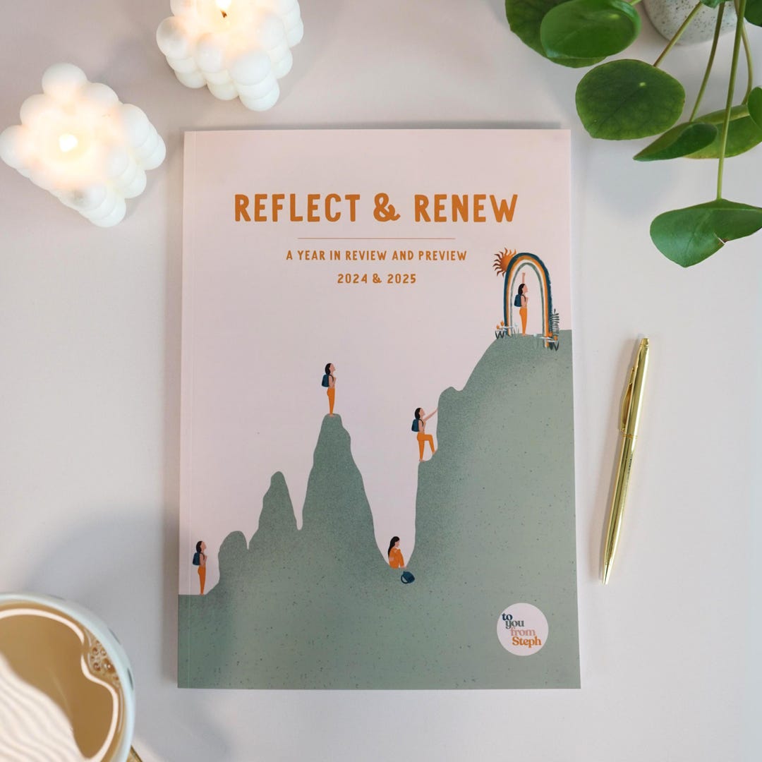 Pre-order 2024 and 2025 Self-reflection and Goal Setting Workbook ...