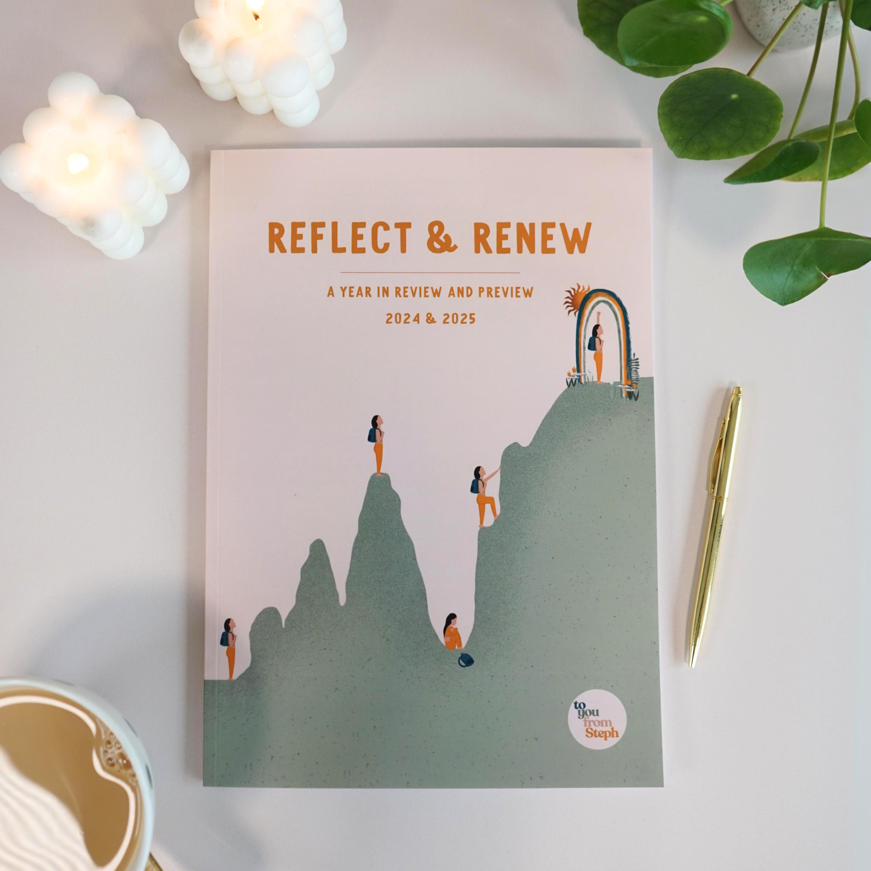 Pre-order 2024 and 2025 Self-reflection and Goal Setting Workbook ...