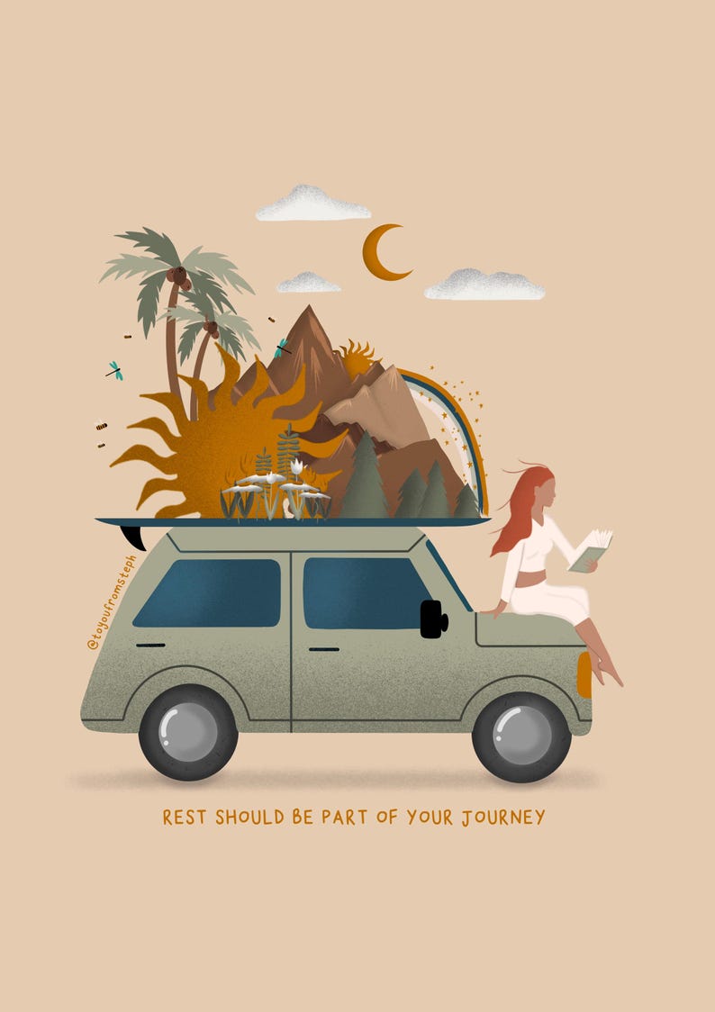 Rest Art Print - Etsy