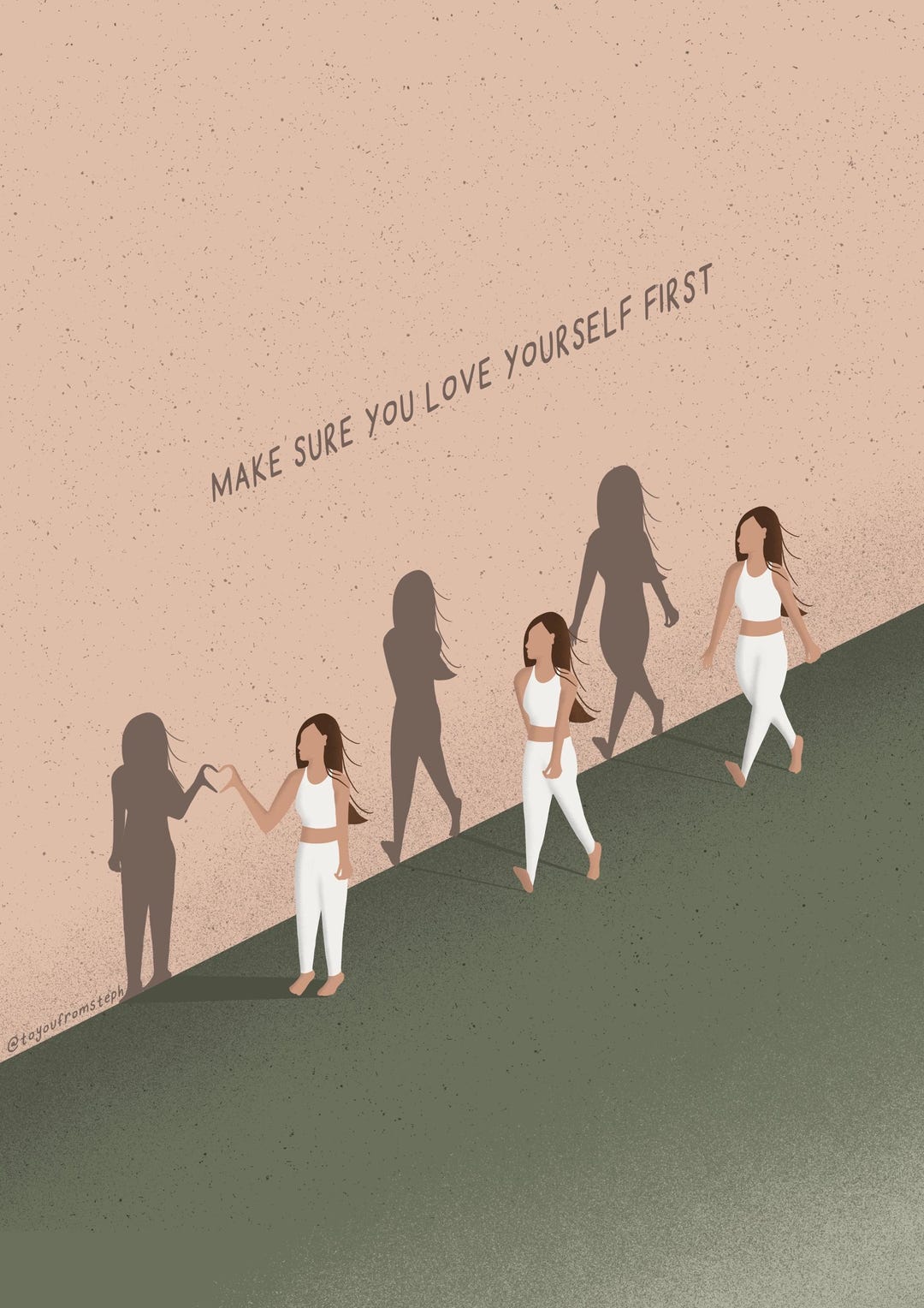 Love Yourself First Art Print - Etsy