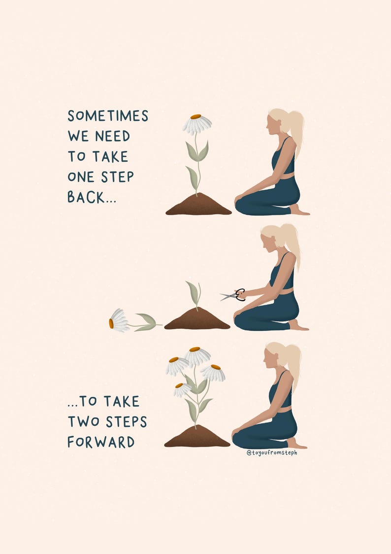 Two Steps Forward Art Print - Etsy