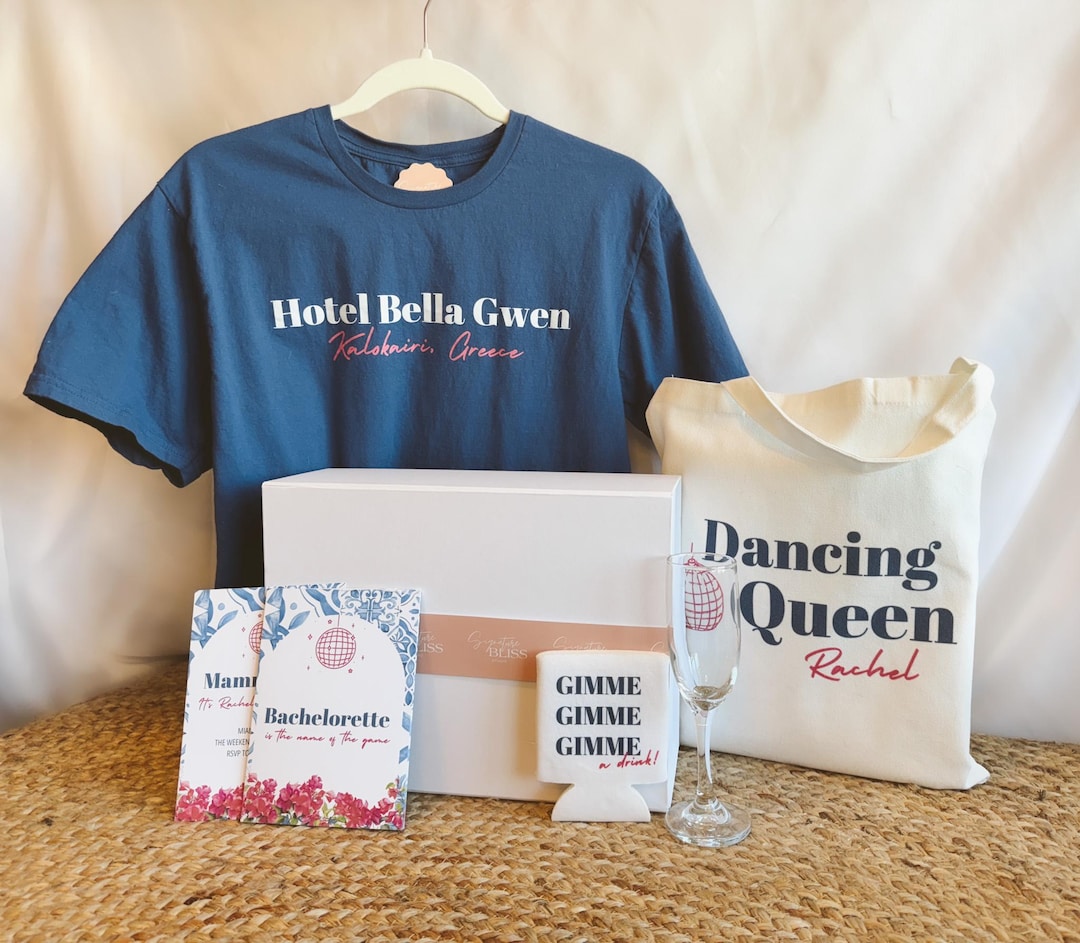 Mamma Mia Bachelorette, Last Disco Bach Shirts, Bachelorette Gift Bags ...