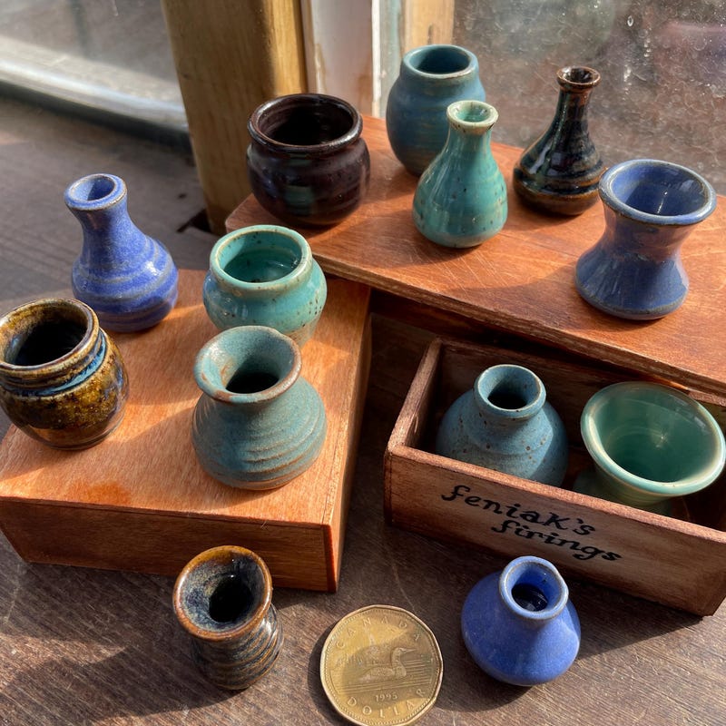 Miniature Pottery - Etsy