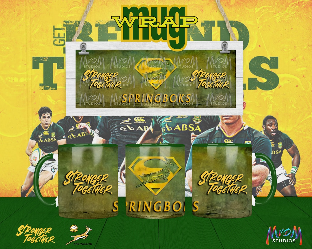 Springboks Superboks Coffee Mug Sublimation Design PNG - Etsy
