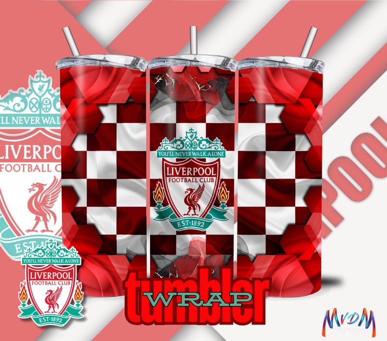 Liverpool FC 20oz Skinny Tumbler Wrap - Etsy Australia