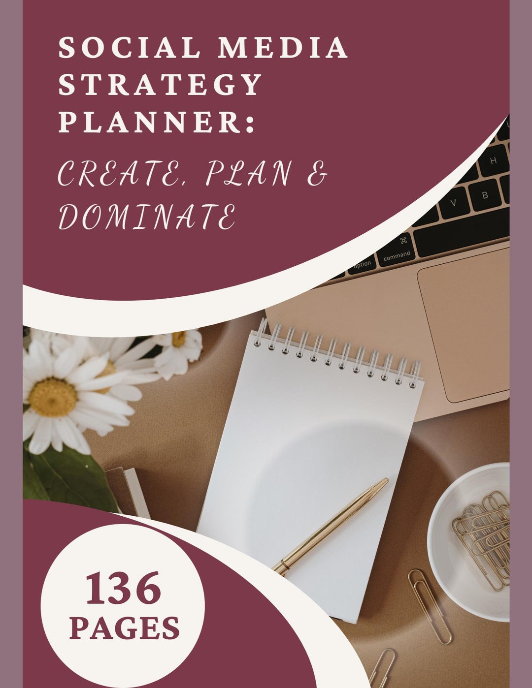 Complete Social Media Planner Content Calendar Social Media Strategy ...
