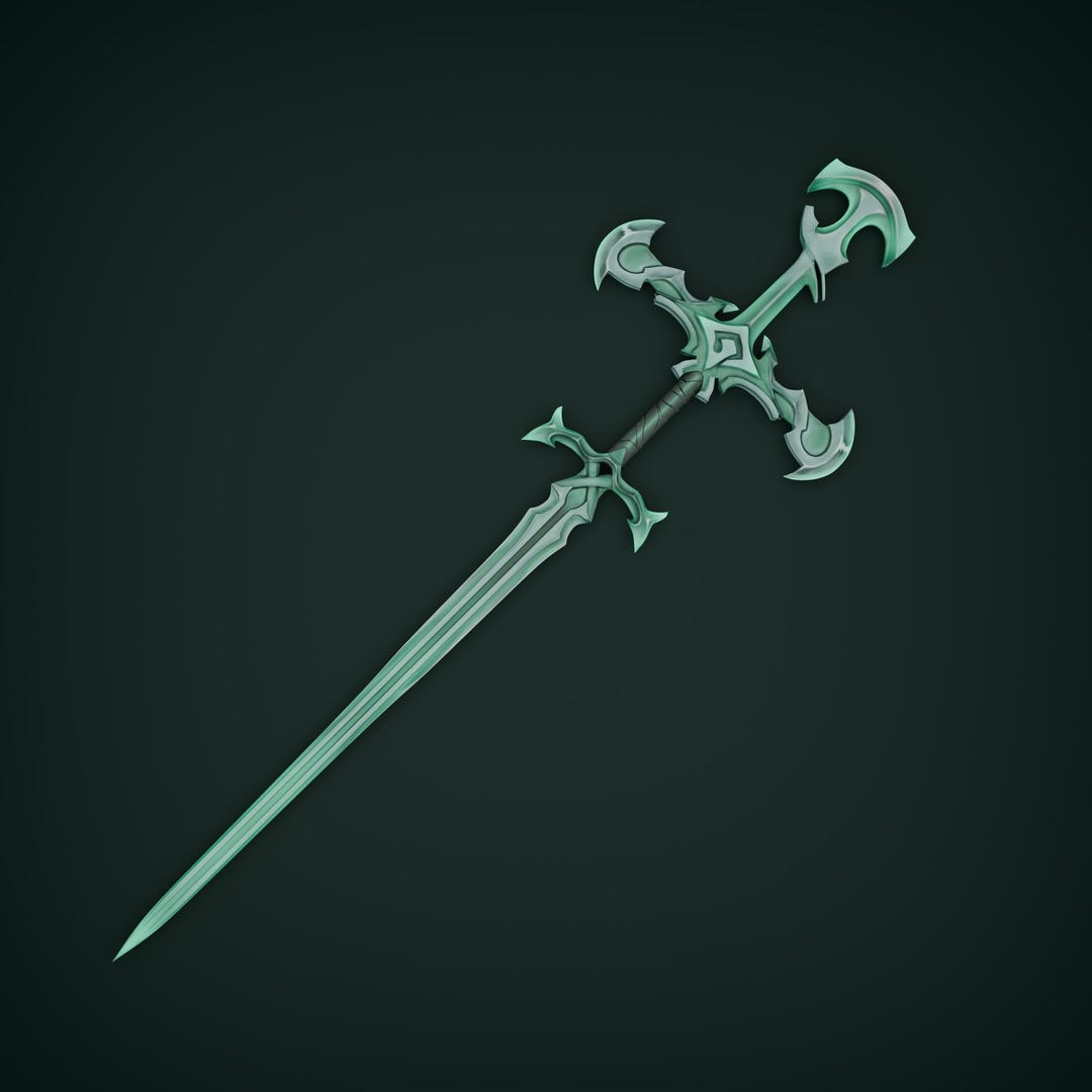 Viego Sword League of Legends Blade of the Ruined King Stl - Etsy