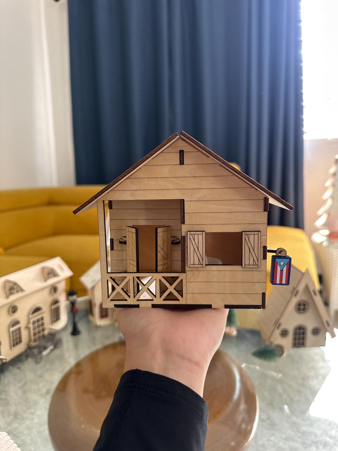 Puerto Rican Jibara House — Laser Cut Wood | Boricua Home Decor | PR ...