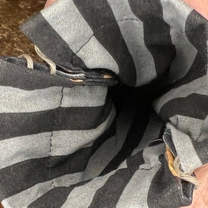 Skull Candle Occult Toad Raven Skull Skeleton Key Print Incense Bag ...