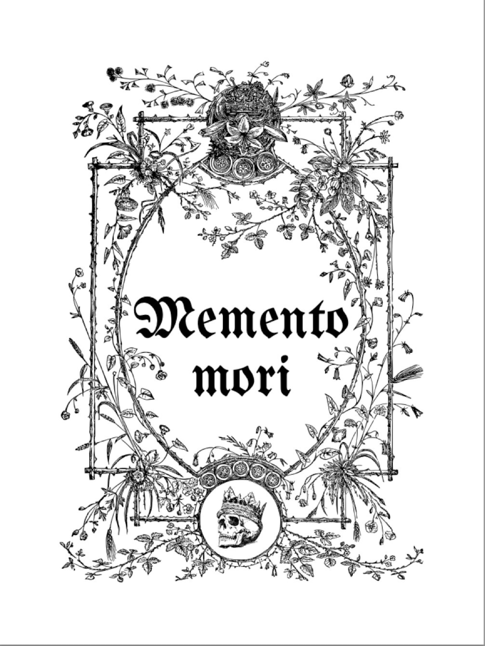 Memento Mori, Printable Wall Art - Etsy