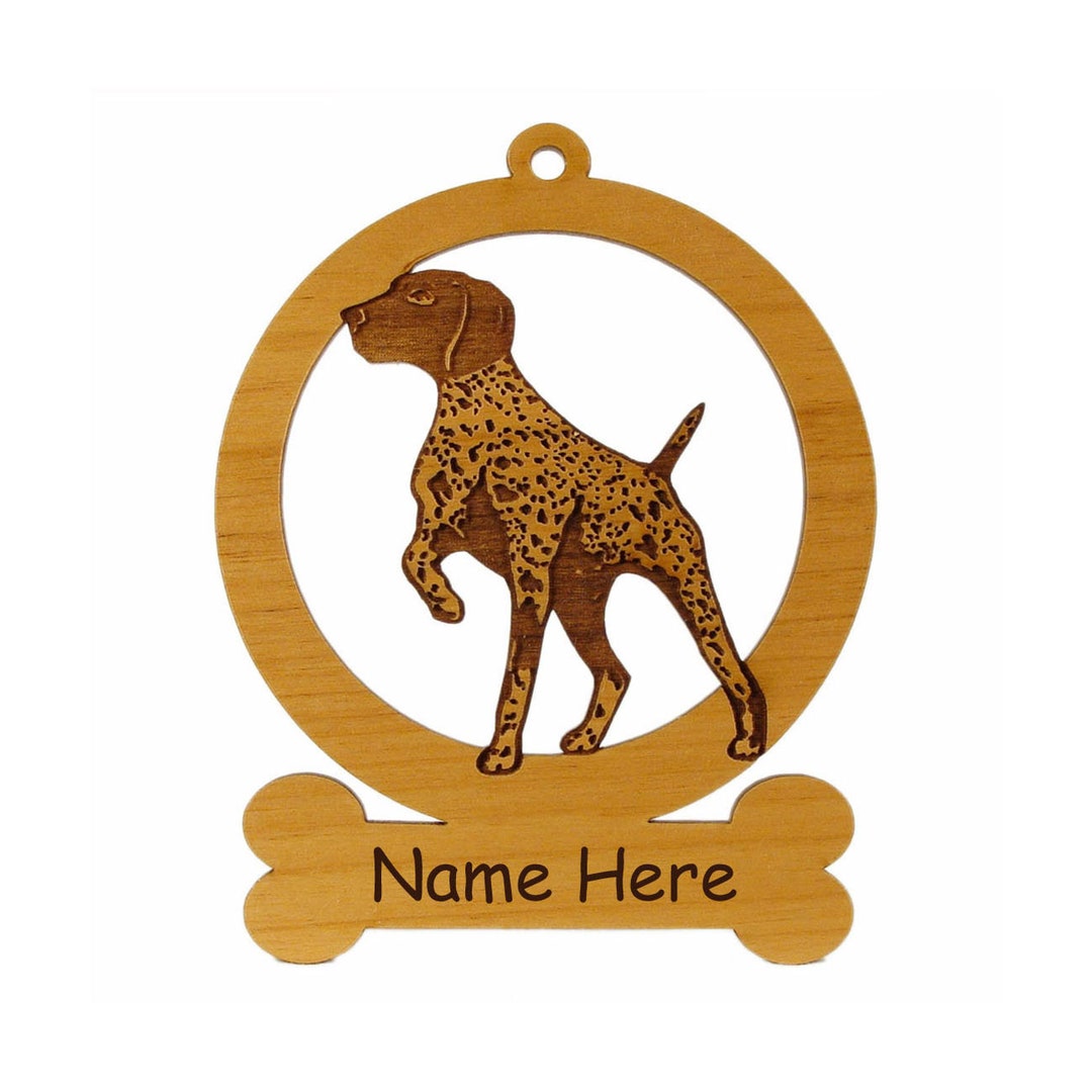 German Shorthaired Pointer Ornament 083225 Personalized With Your Dog's ...