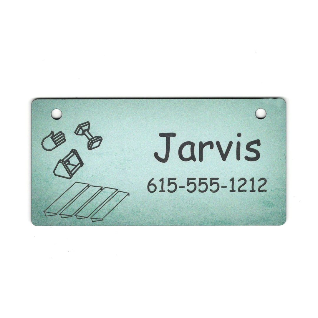 Obedience Dog Sport Crate Tag - Available in 7 Colors - Personalized ...