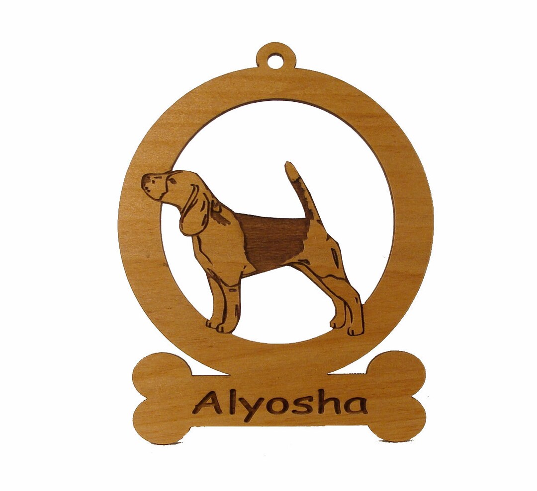 Beagle stack Ornament 081506 Personalized With Your - Etsy
