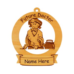 Future Doctor Ornament Personalized With Your Child's Name - Now Boy or ...