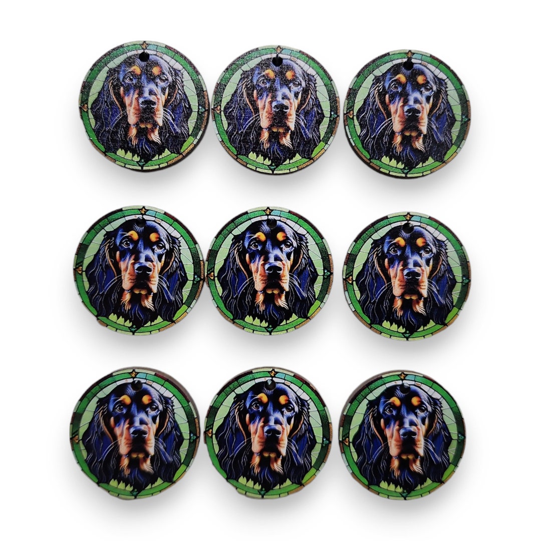 Gordon Setter Mini Dog Ornaments Box of 9 - Etsy