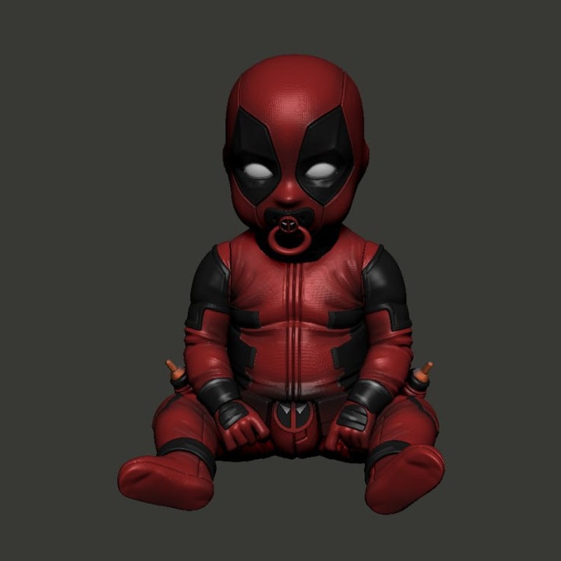 Deadpool Costume Baby - Etsy