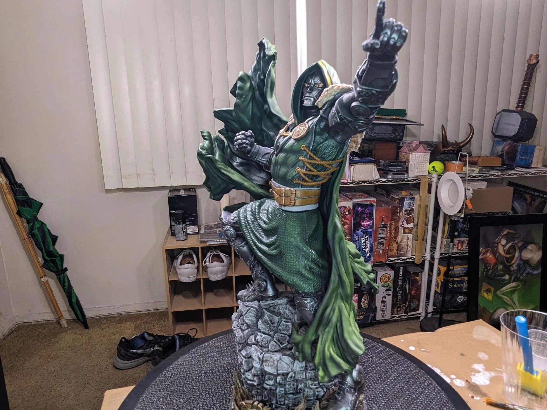 12K SLA Dr.doom Figure, Marvel Fan Art Figure, Dr.doom Avengers ...