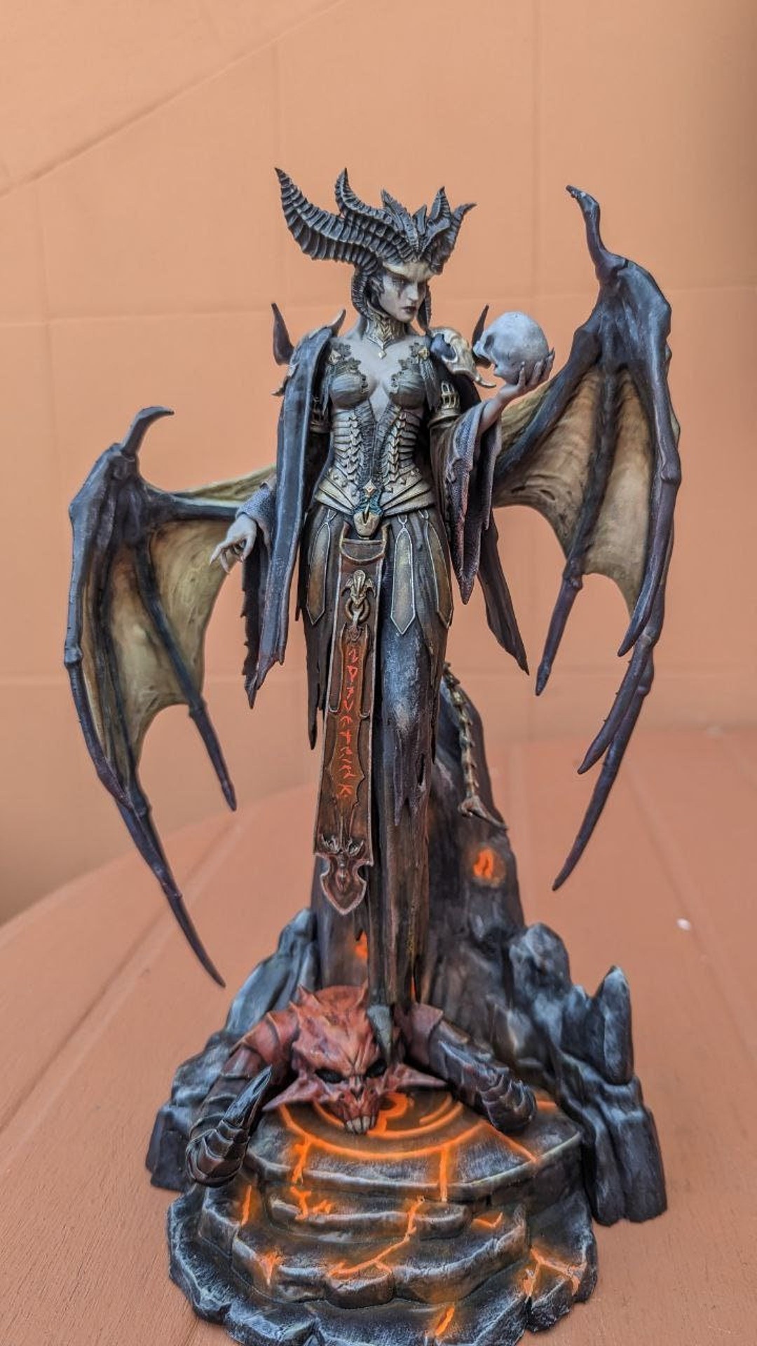 12K SLA Diablo 4 Lilith Figure, Lilith Statue, Gamer Room Decor, Lilith ...
