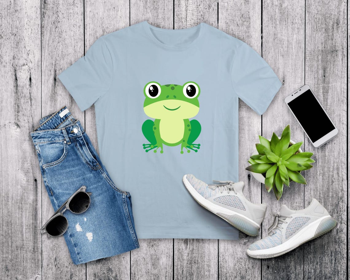 Frog Svg, Frog Silhouette, Frog Cut Files, Frog Clipart, Animal Svg ...