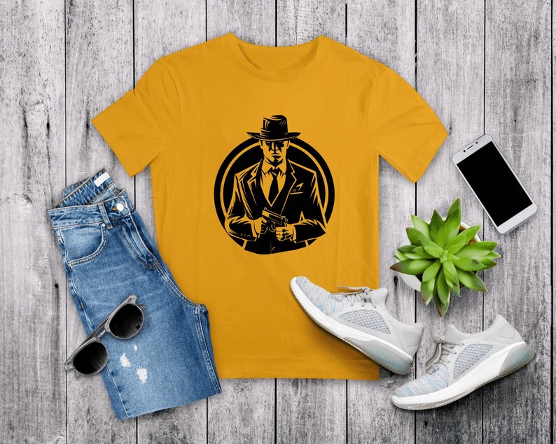 Gangster Svg, Gangster Clipart, Mafia Svg, Gangster Cut Files, Gangster ...