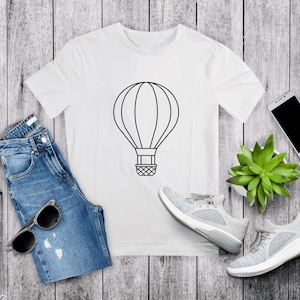 Hot Air Ballon Svg, Hot Air Balloon Clipart, Air Balloon Svg, Hot Air ...