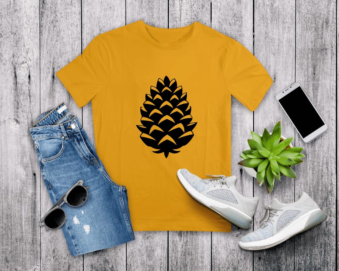 Pine Cone Svg, Pinecone Clipart, Pine Tree Svg, Pinecone Silhouette ...