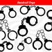 Handcuff Svg, Handcuff Png, Handcuff Vector, Handcuff Silhouette ...