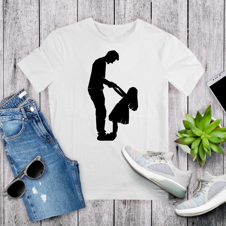 Dad and Daughter Svg, Dad Svg, Fathers Day Svg, Daddy Dvg, Dad Svg ...