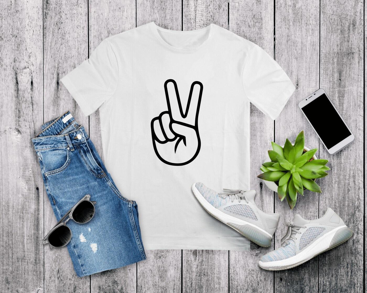 Friedenszeichen svg, Frieden Hand svg, Peace Hand Clipart, Peace ...