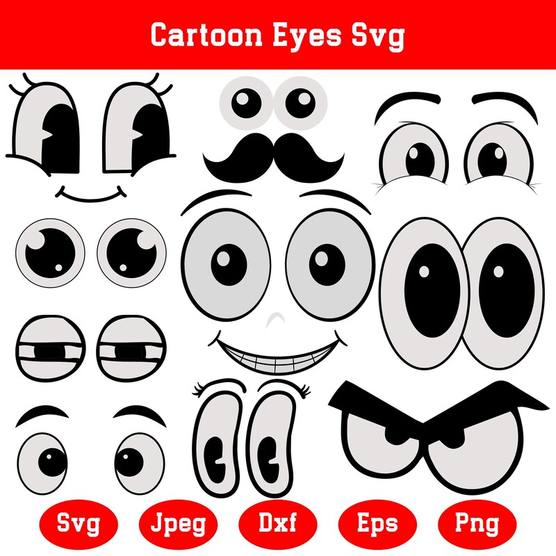 Eyes Svg - Etsy