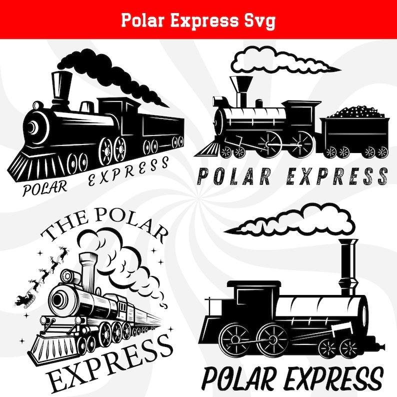 Polar Express Svg, Train Svg, Believe Svg, North Pole Svg, Polar ...