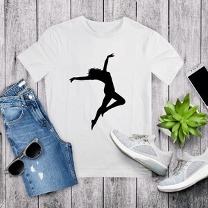 Dancing Girl Svg, Dance Svg, Dancing Svg, Dance Silhouette, Dance ...