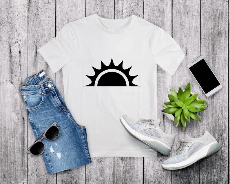 Sunrise Svg, Sun Svg, Sunset Svg, Sunrise Silhouette, Sunset Silhouette ...