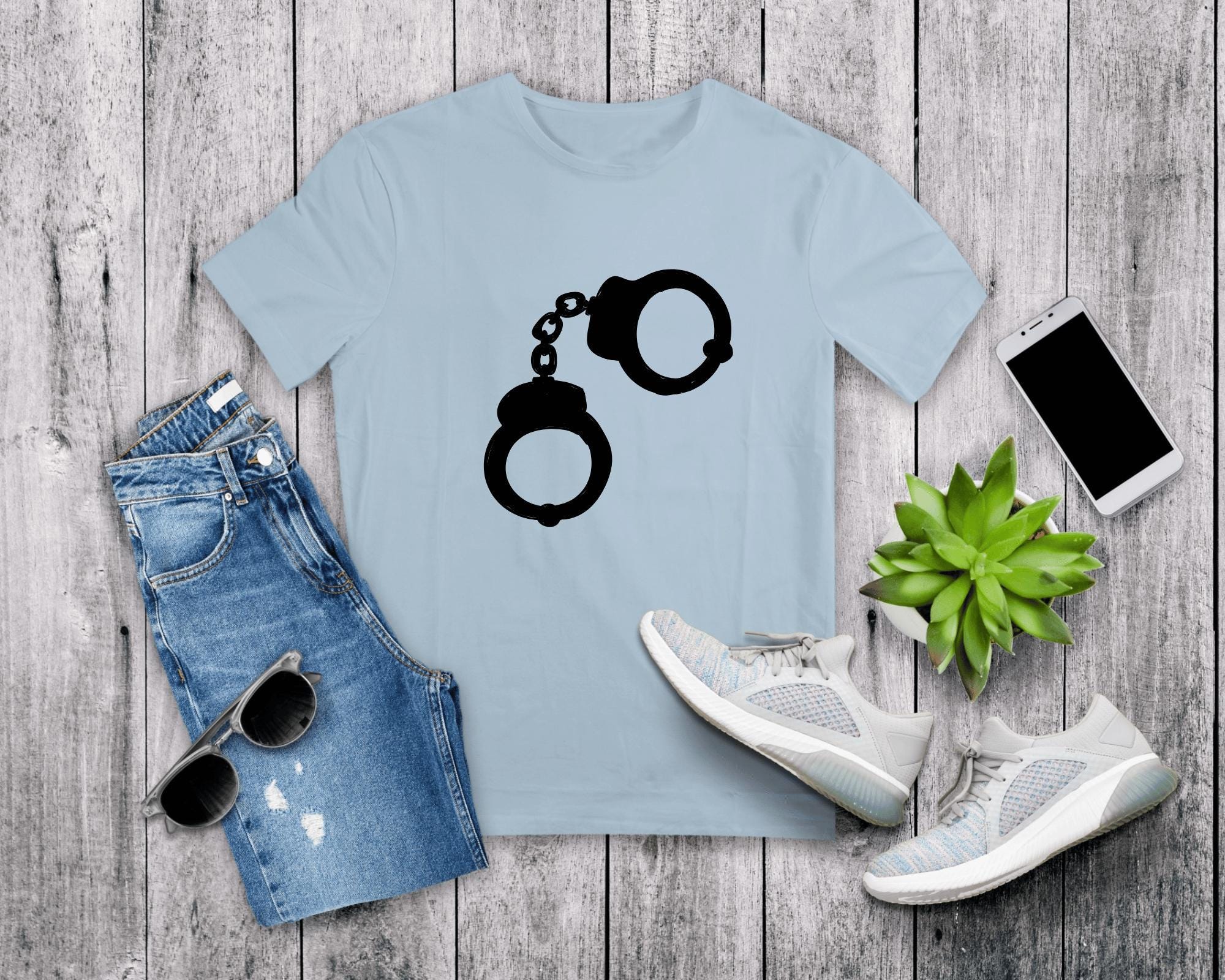 Handcuff Svg, Handcuff Png, Handcuff Vector, Handcuff Silhouette ...