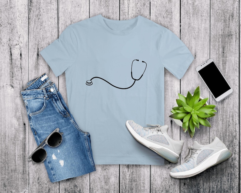 Stethoscope Svg, Stethoscope Cut Files, Stethoscope Clipart ...