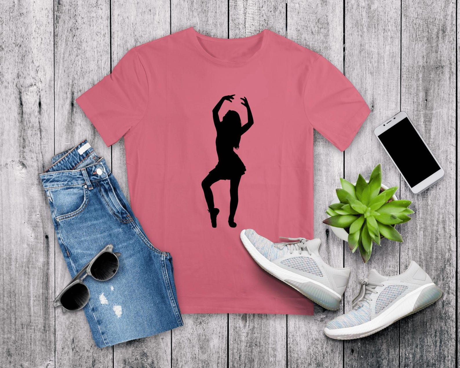 Dancing Girl Svg, Dance Svg, Dancing Svg, Dance Silhouette, Dance ...