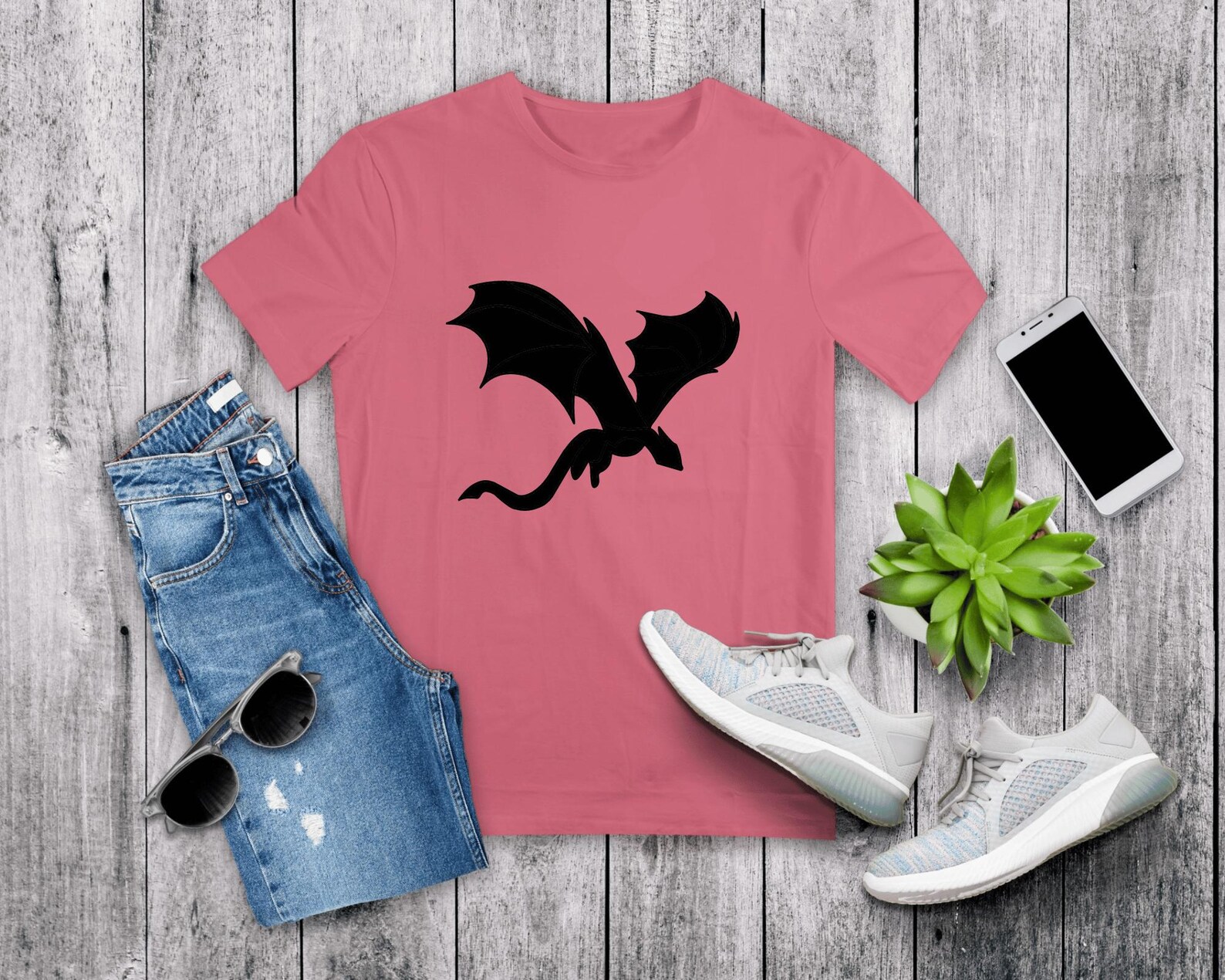 Dragon Svg Bundle, Dragon Clipart, Dragon Silhouette, Dragon Vector ...