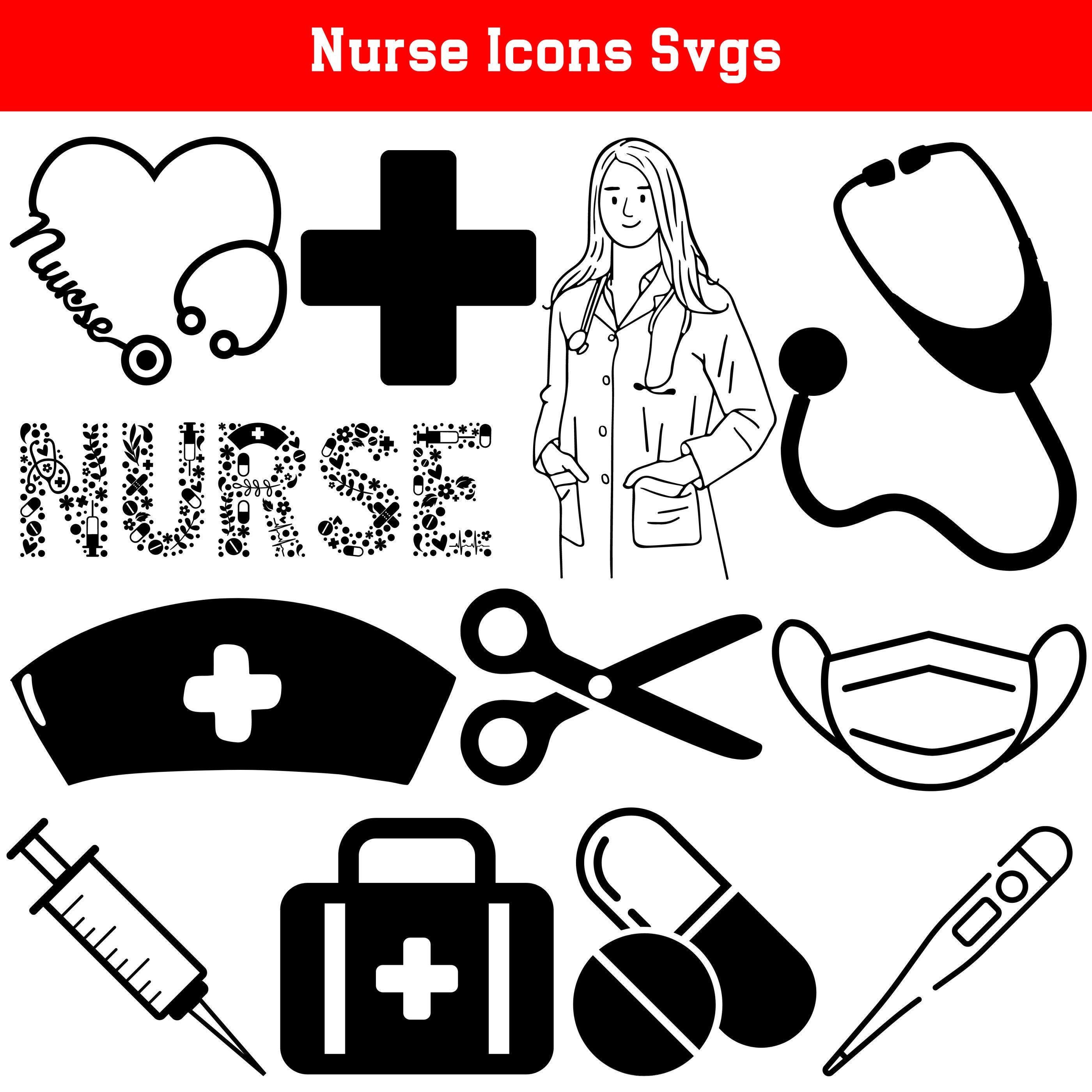 Nurse Icons Svg, Medical Tools Svg, Medical Icons Svg, Doctor Svg ...