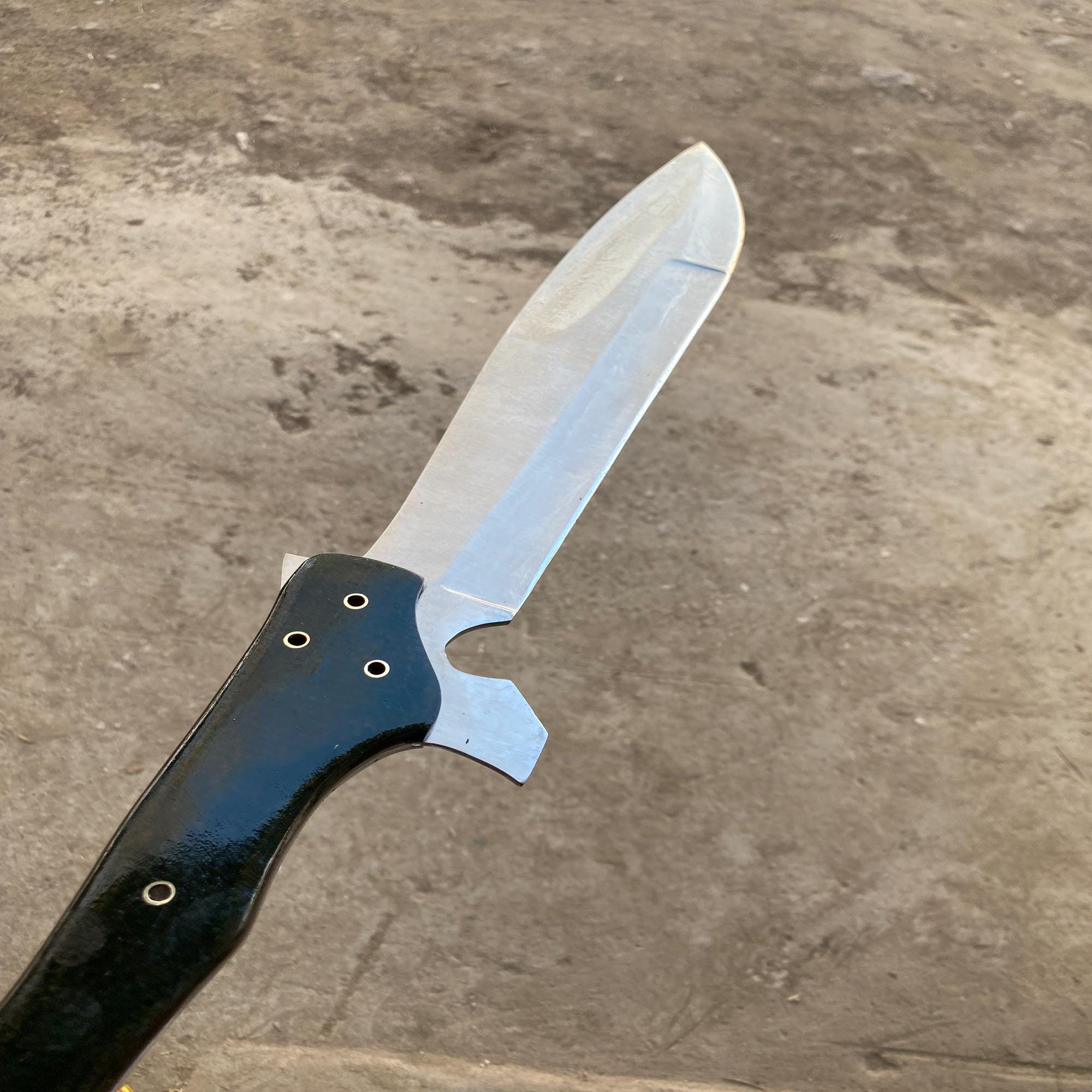 30" Handmade Viking Hunting Spear - High Carbon Steel Blade, Green ...