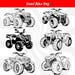 Quad Bike Svg, Atv Quad Bike, off Road Bike, Motorbike Svg, Bike Svg ...