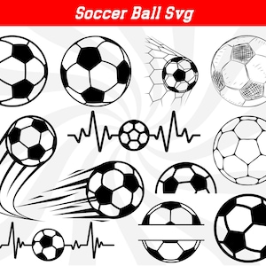 Soccer Ball Svg, Soccer Ball Monogram, Football Svg, Sport Ball Svg ...