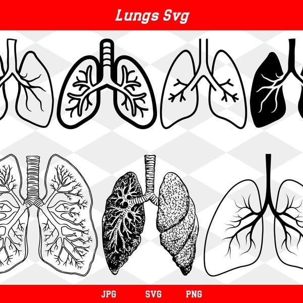 Lung Png Designs - Etsy UK